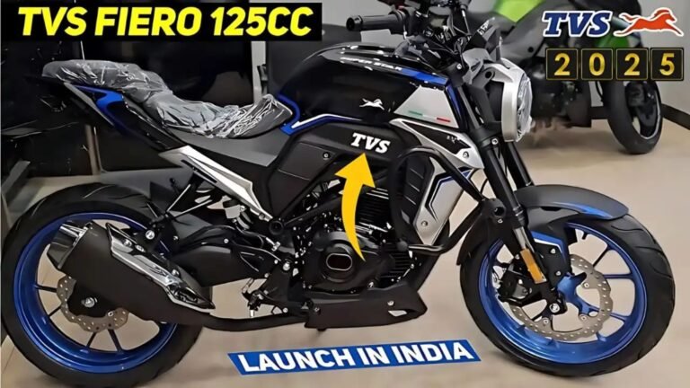 TVS Fiero 125, The Perfect Style not to relive the past, but to own the ...