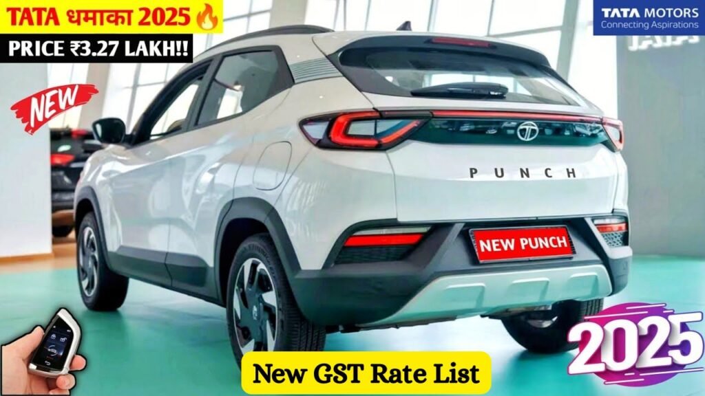 Tata Punch New GST Rate List & Old vs New Comparison (Tentative Prices ...